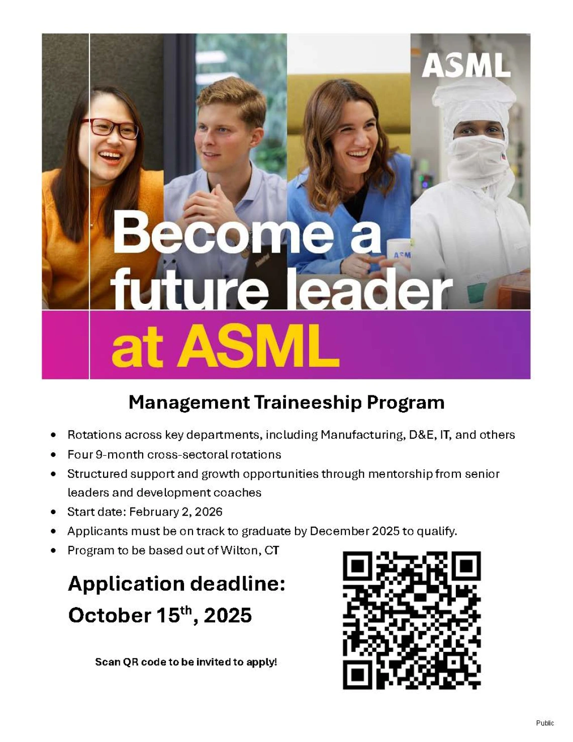 Become a Future Leader at ASML | Wyant College of Optical Sciences